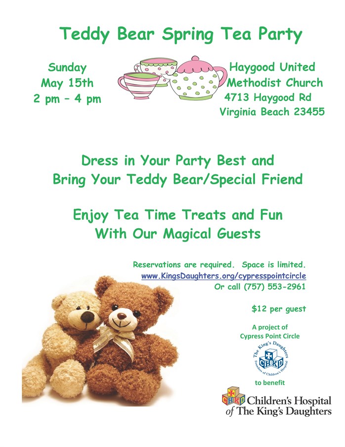 Teddy Bear Tea | The King's Daughters