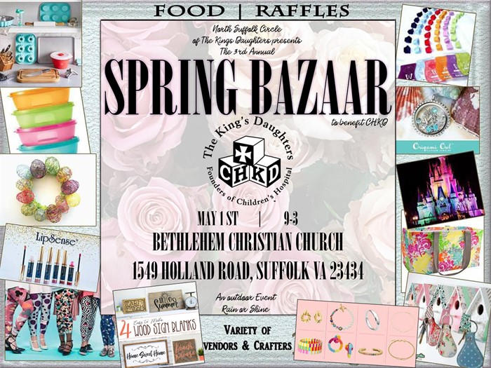 3rd Annual Spring Bazaar | The King's Daughters