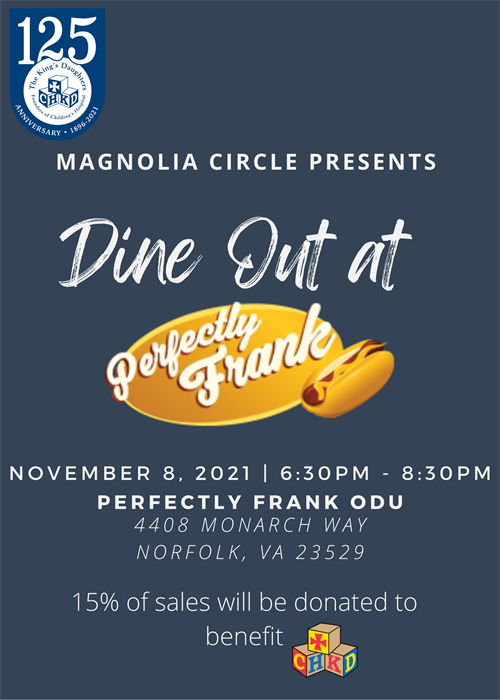 Dine Out at Perfectly Frank ODU | The King's Daughters