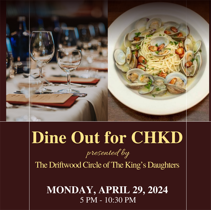 Dine Out for CHKD | The King's Daughters
